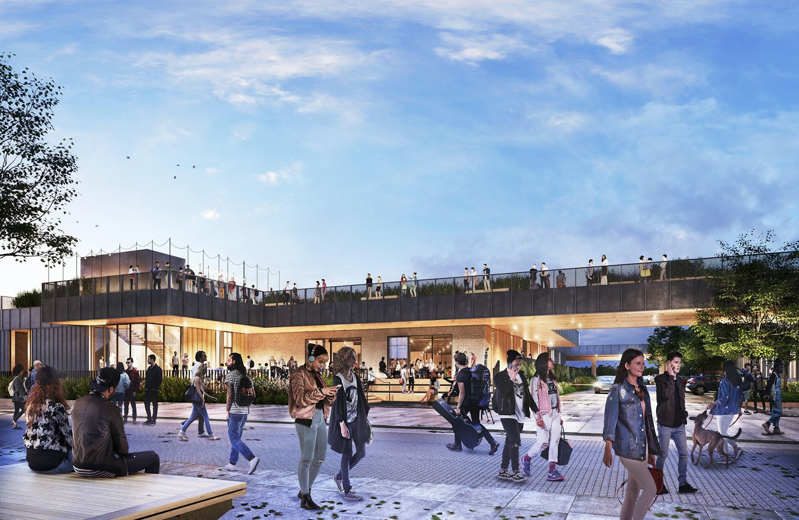 North Wynkoop — Works Progress Architecture