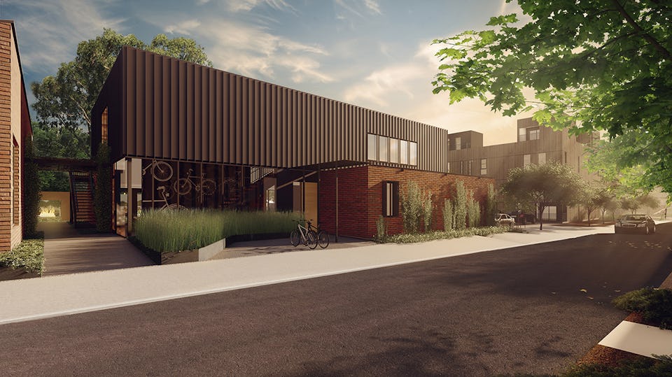 UA residence halls now under construction. — Modus Studio