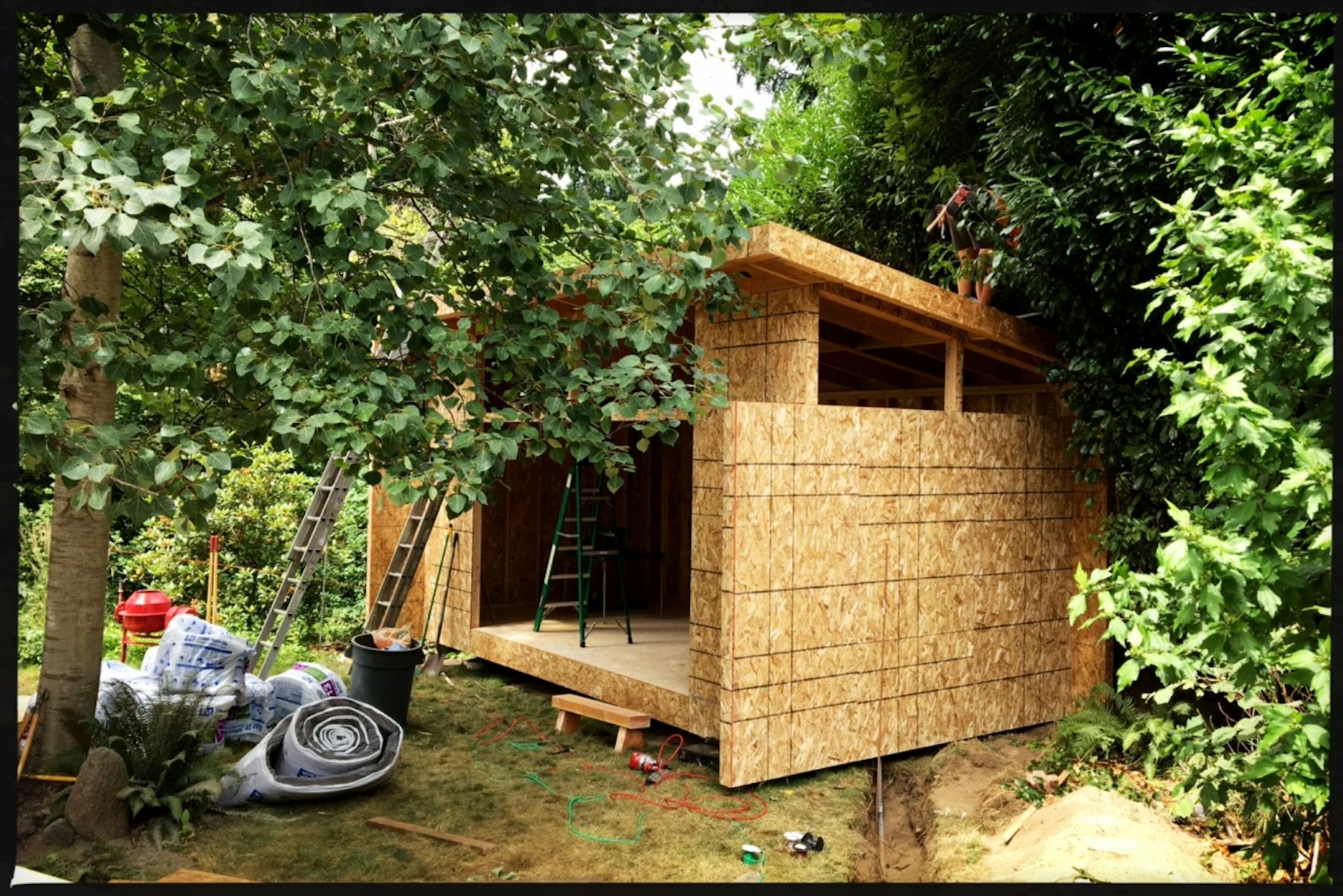 Austin backyard studio — westerbeck | architecture llc