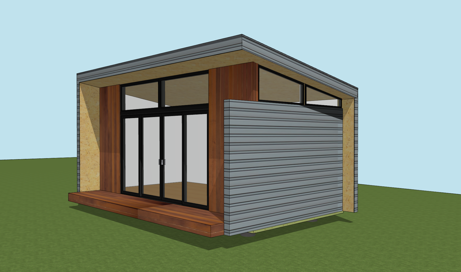 Austin backyard studio — westerbeck | architecture llc