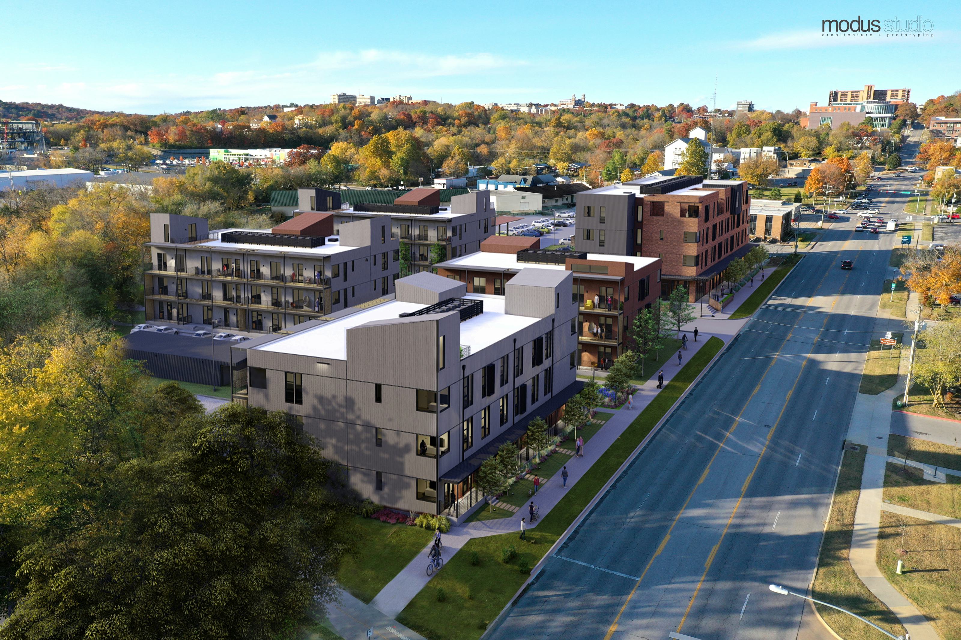 south yard phase 2 under construction. — Modus Studio