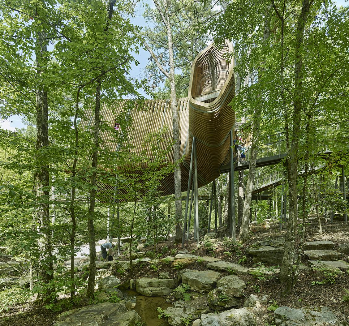 The Evans Tree House at Garvan Woodland Gardens — Modus Studio