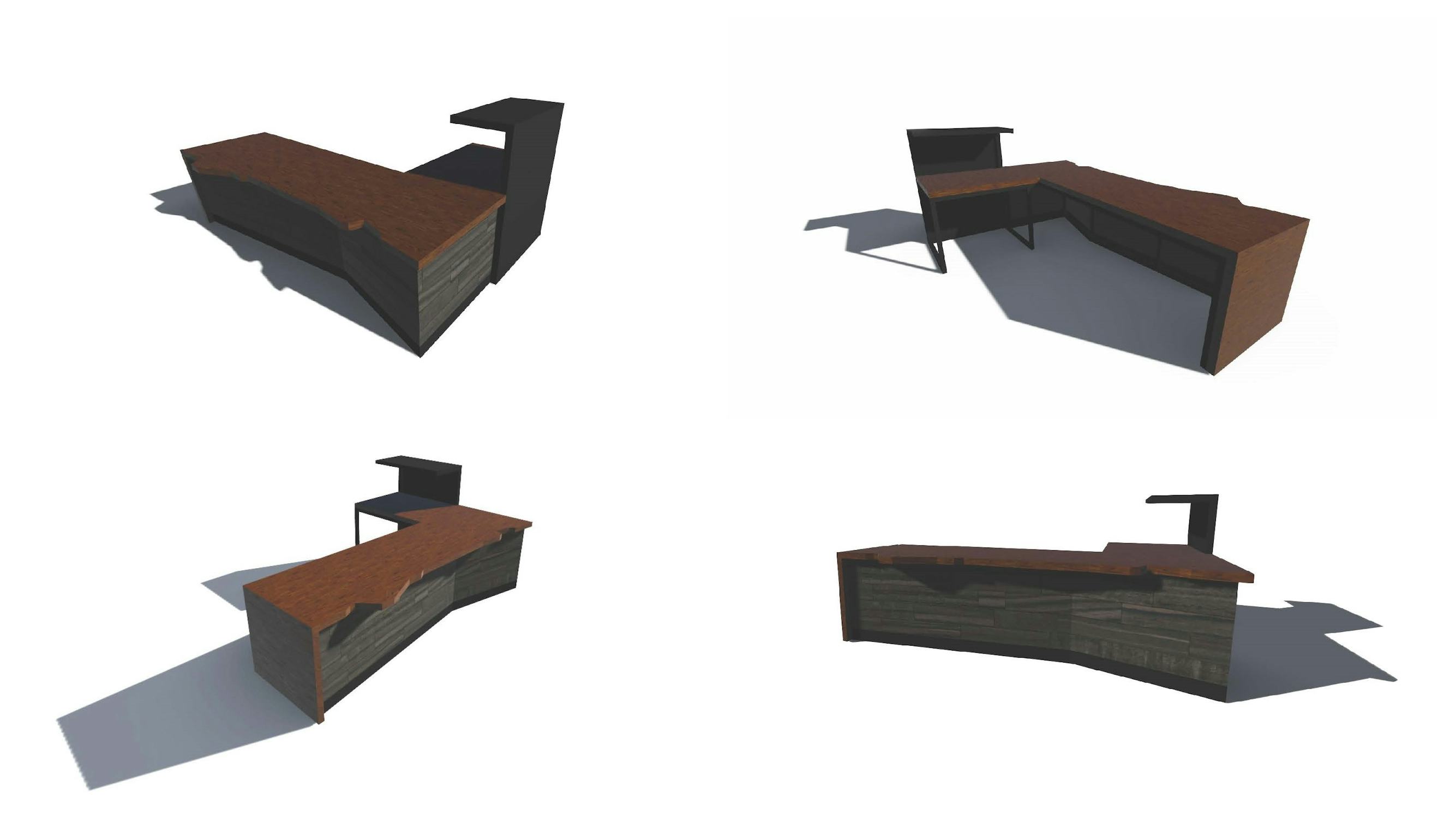 Bates + Associates Reception Desk — Modus Studio