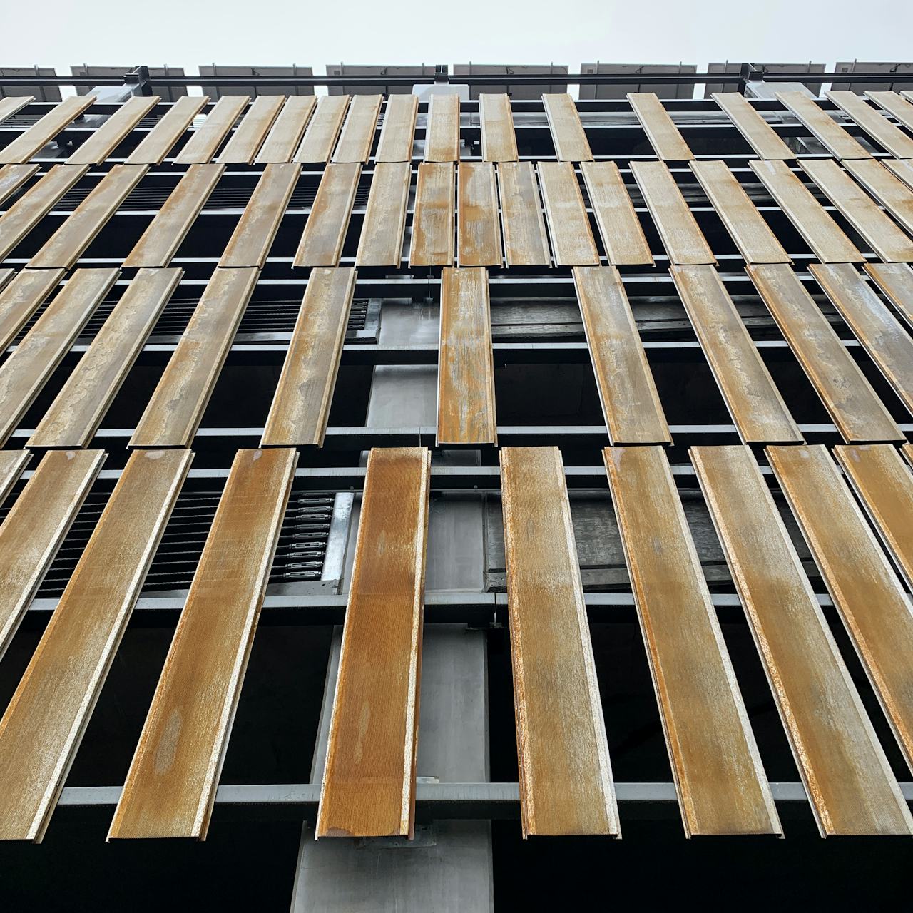 block 7 parking structure progress. — Modus Studio