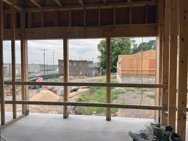 construction progress at lifehouse. — Modus Studio