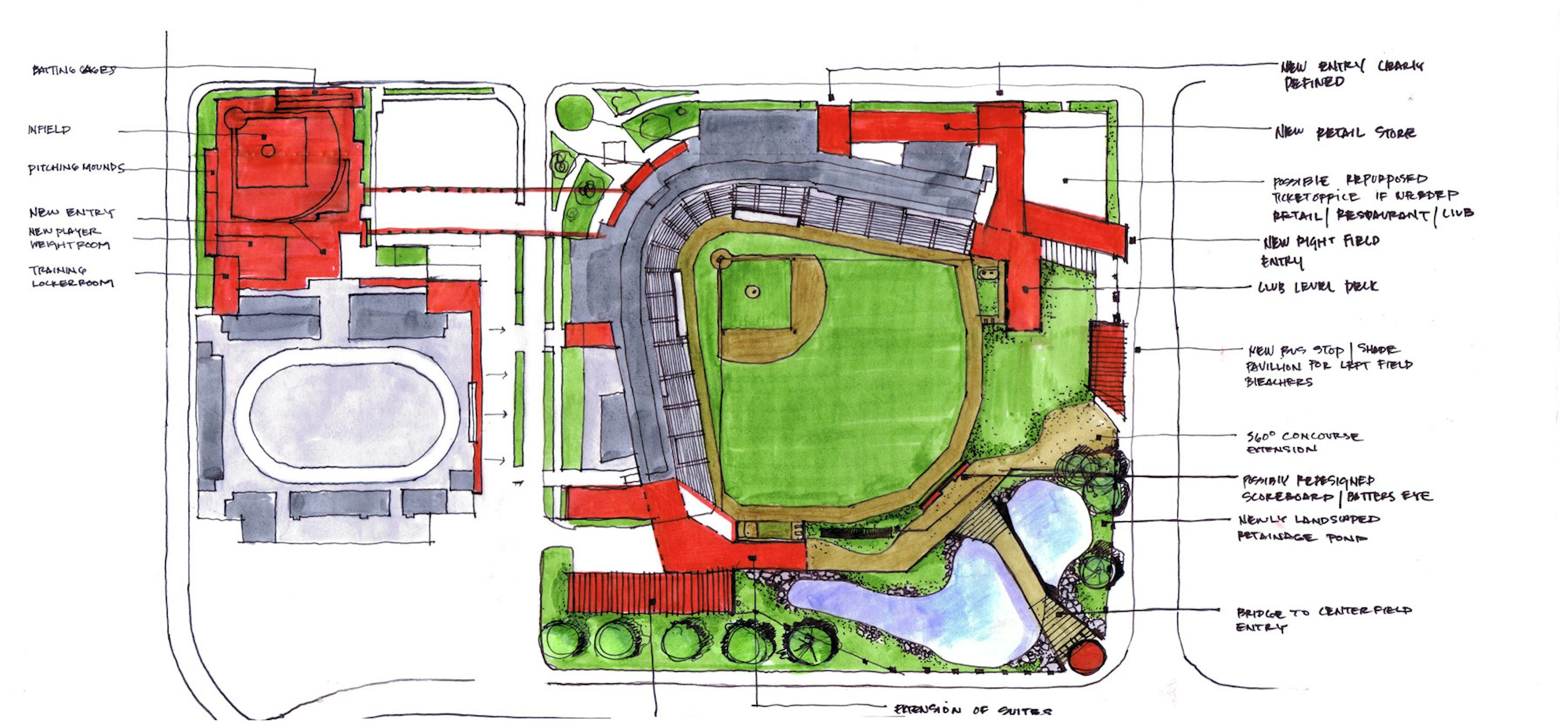 University of Arkansas Athletic Valley Master Plan — Modus Studio