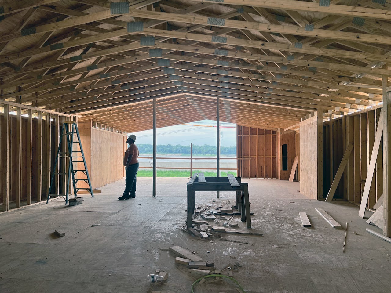 construction progress at lifehouse. — Modus Studio