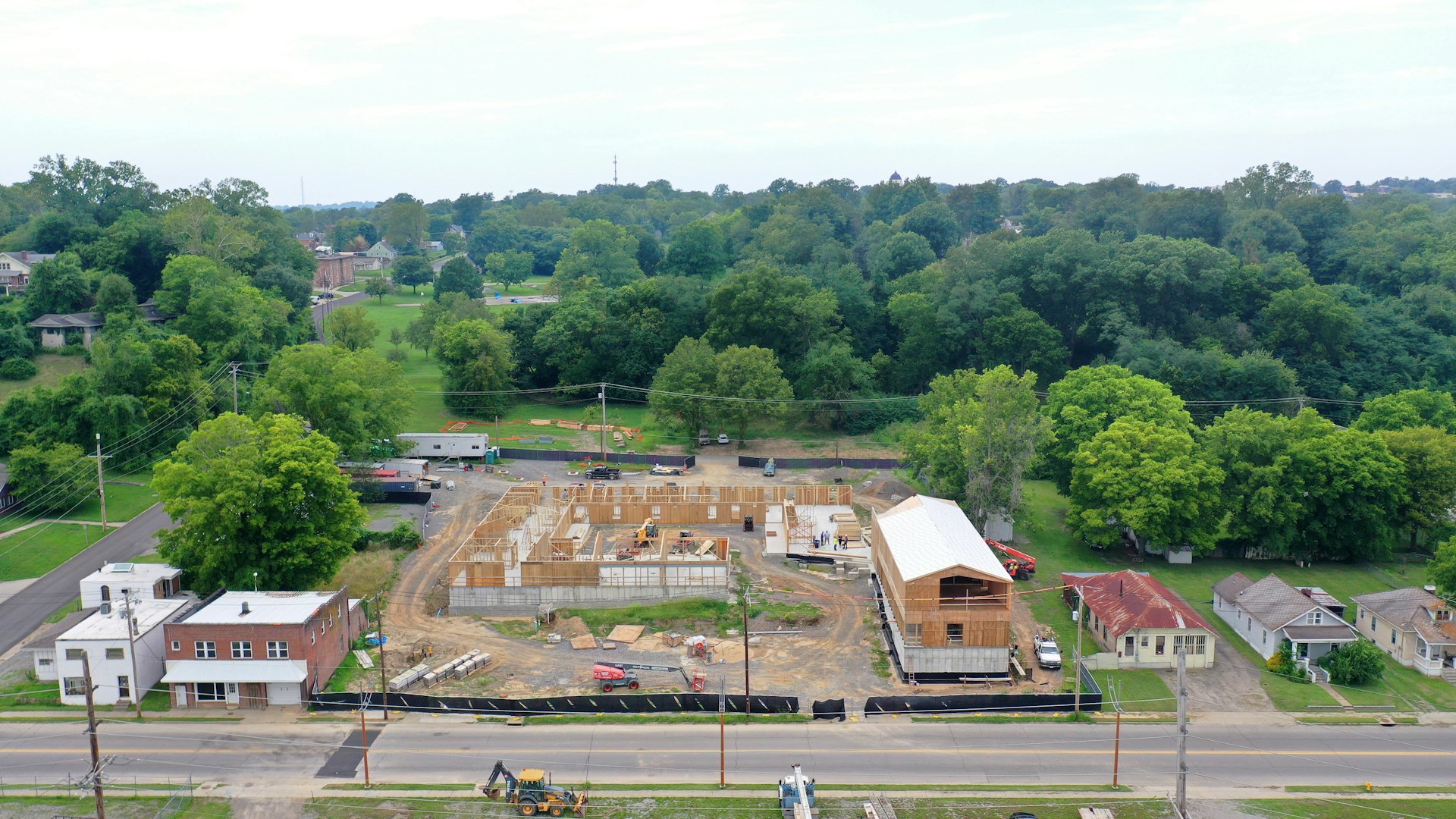 construction progress at lifehouse. — Modus Studio