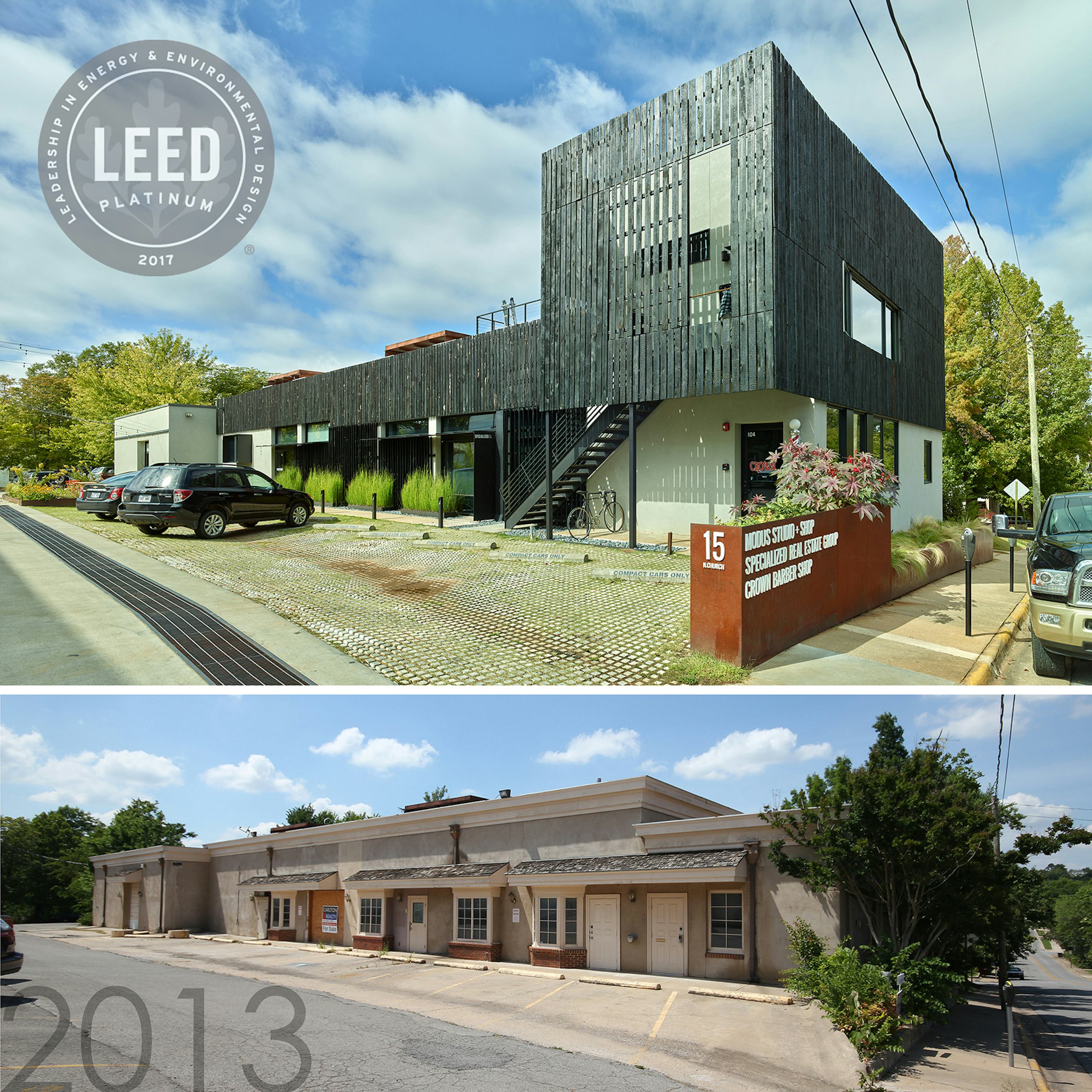 modus headquarters earns LEED Platinum certification. — Modus Studio