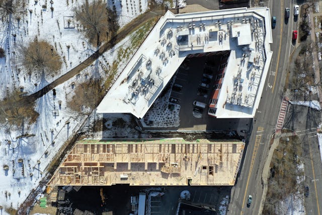 construction progress in amherst. — Modus Studio