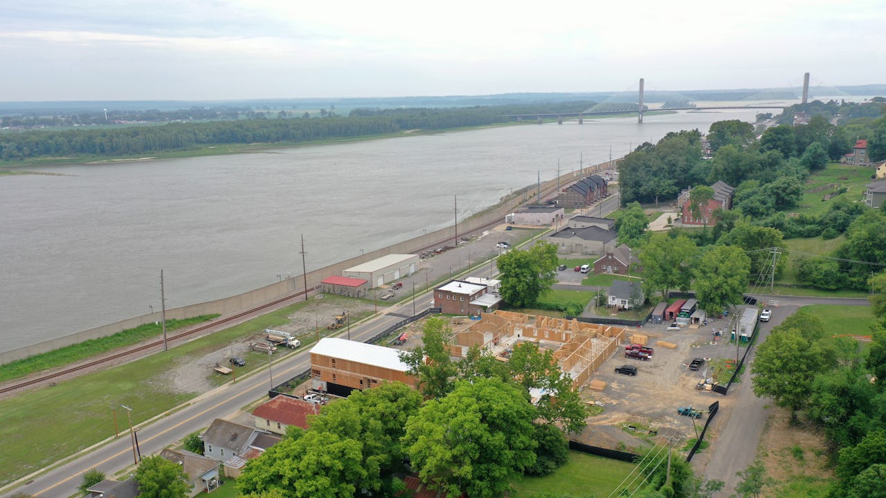 construction progress at lifehouse. — Modus Studio