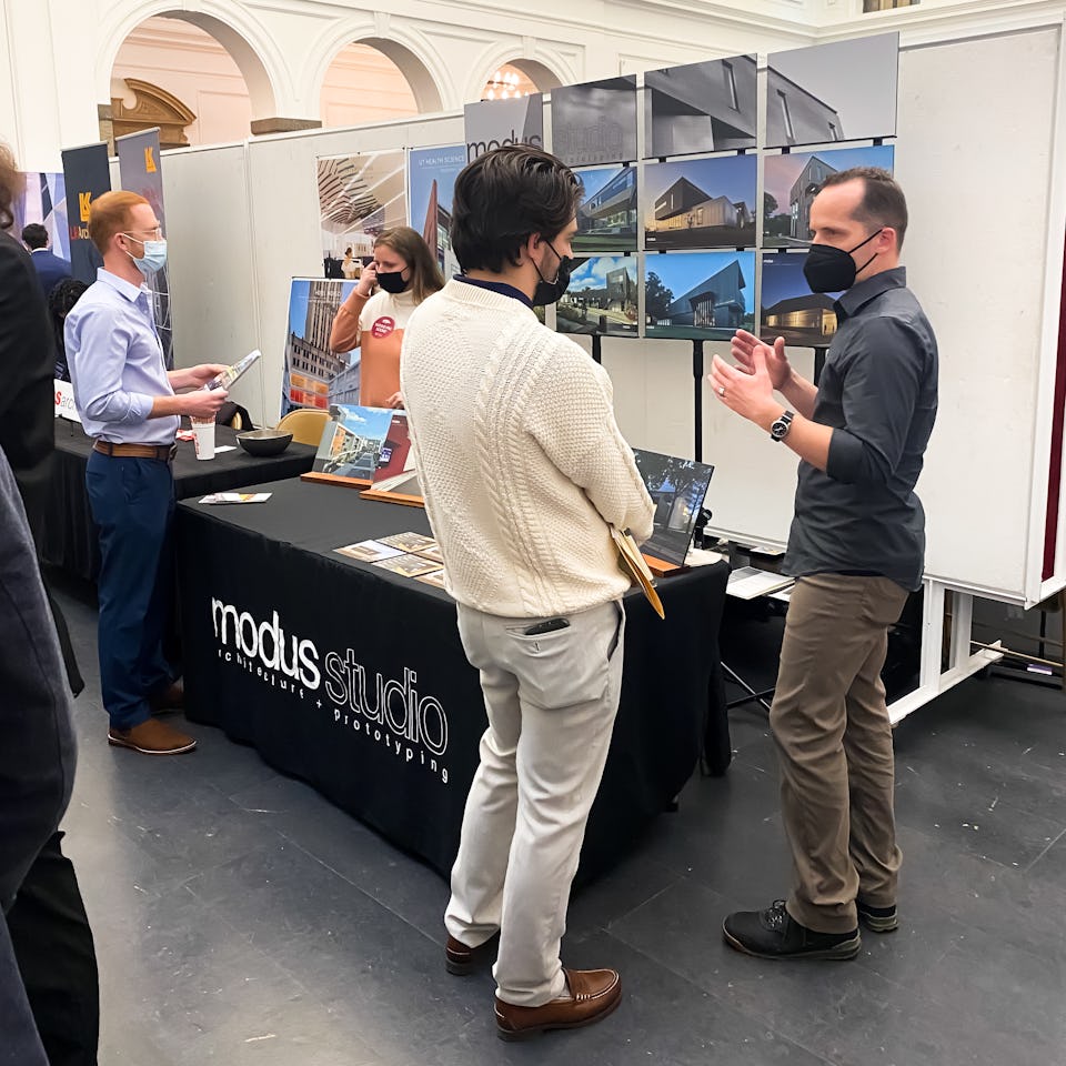 modus attends UA career fair. — Modus Studio
