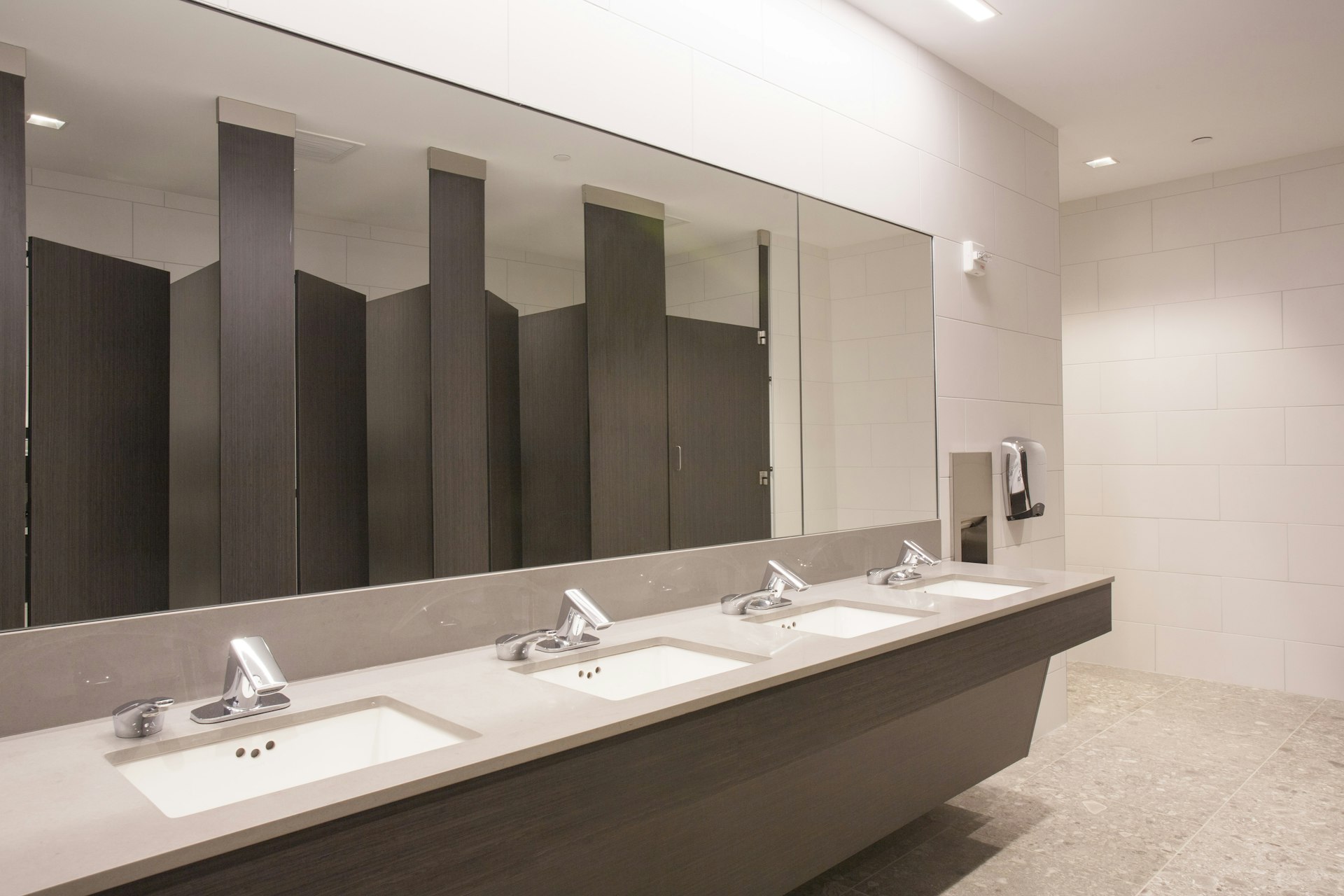 Commercial restroom — Barton Designworks