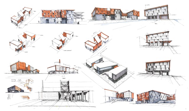 block 7 under construction. — Modus Studio