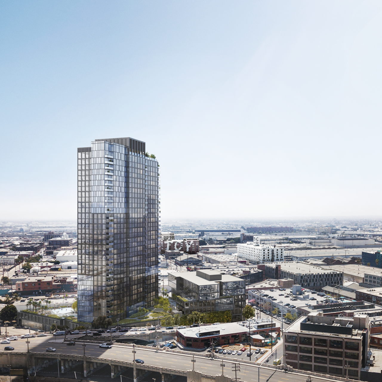 Arts District High Rise Nearly Complete — Works Progress Architecture