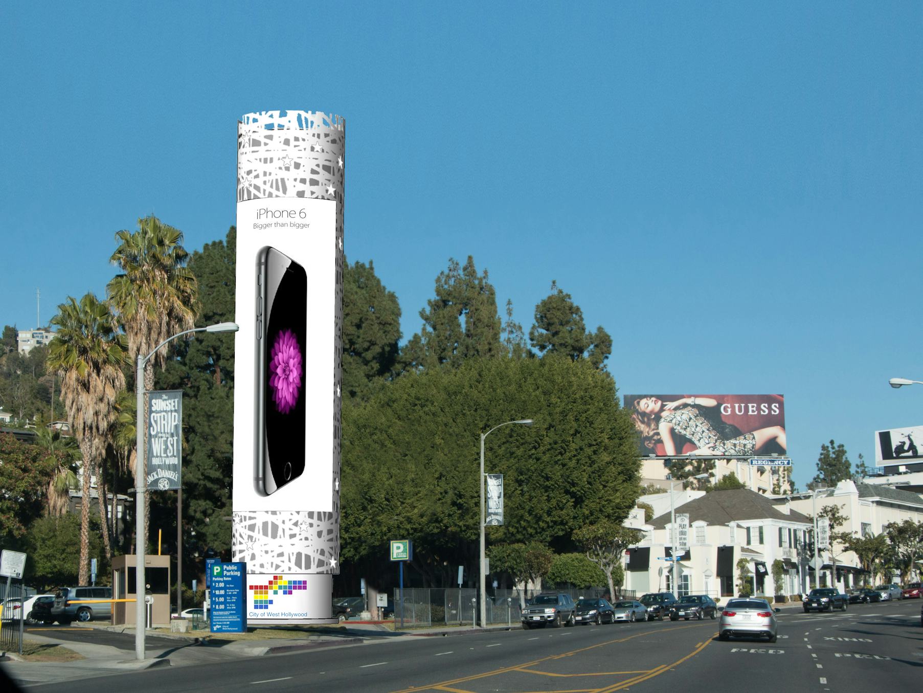Hollywood Signage - Cylinder — Ian Birchall & Associates