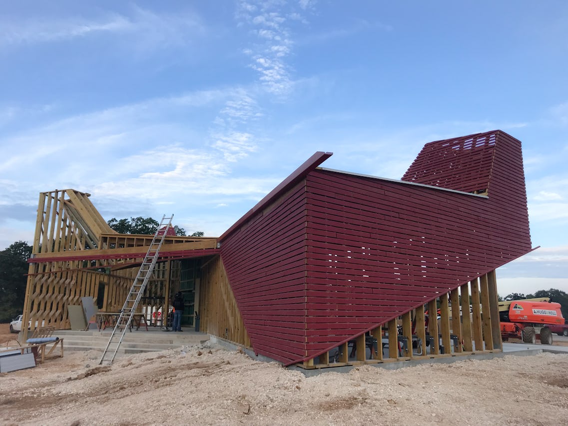 construction progress at block 7. — Modus Studio