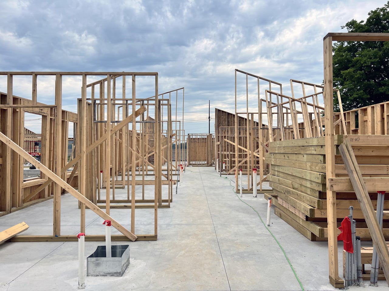 construction progress at lifehouse. — Modus Studio