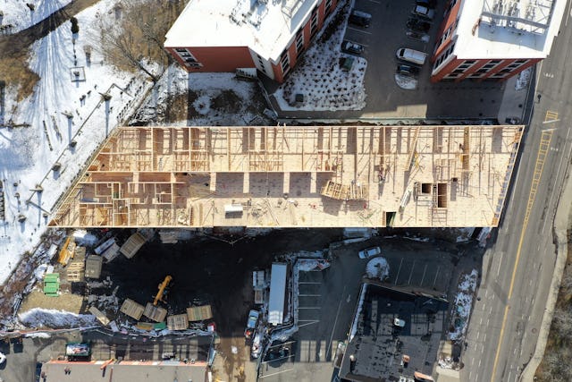 construction progress in amherst. — Modus Studio