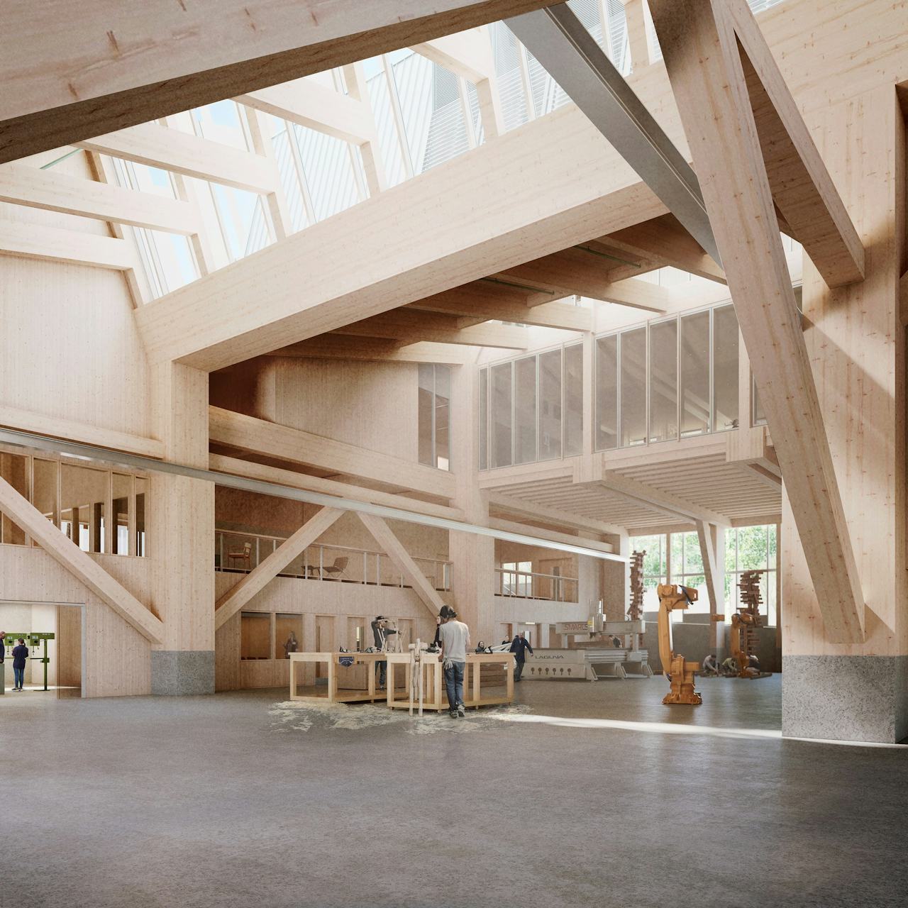 anthony timberlands center wins future project award. — Modus Studio
