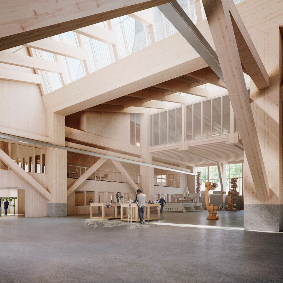 anthony timberlands center wins future project award. — Modus Studio