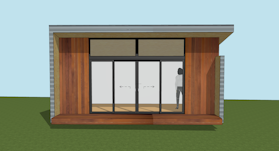 Austin backyard studio — westerbeck | architecture llc