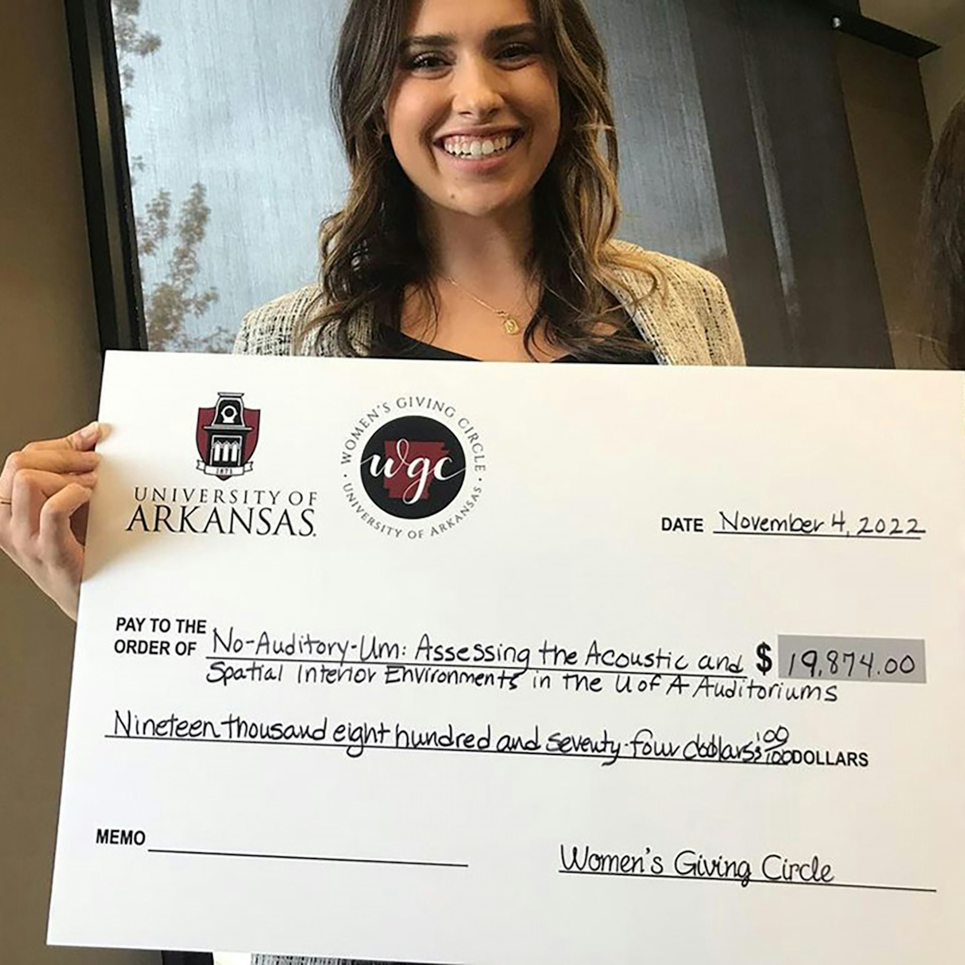 jamie zakovec awarded research grant. — Modus Studio