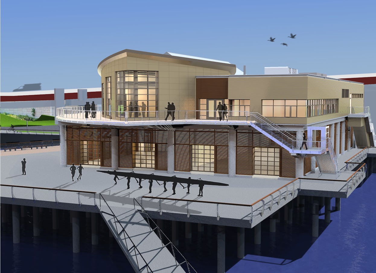 Canal Dock Boathouse — Gregg Wies & Gardner Architects