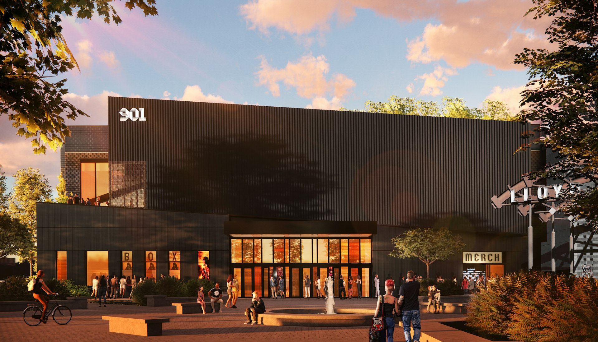 Lloyd Center Venue — Works Progress Architecture